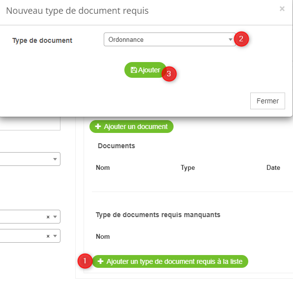 Demander par email au patient de vous envoyer le(s) document(s) requis pour son examen – EASYDOCT